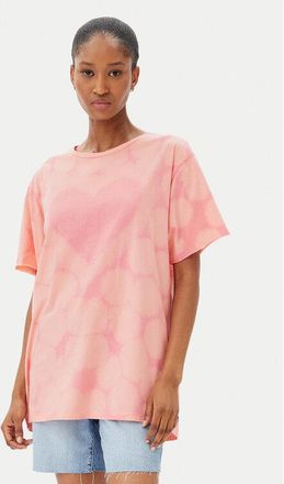 One Teaspoon T-Shirt Love Sweat 26918 Rosa Relaxed Fit