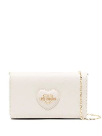 Love Moschino Borsa donna Love Moschino tracolla ecopelle saffiano avorio B25MO117 JC4268PP0LKL0110 Piccola