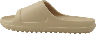 Sun 68 Monoblock PU Slides - - Shoes - Damen - Beige - 37 EU