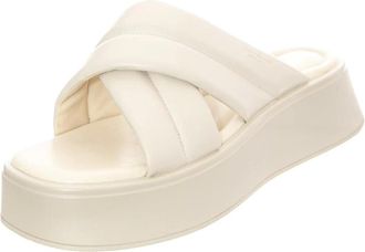 Vagabond Femme, Chaussures, Blanc, Taille: 41 EU Low-profile Leather Slide