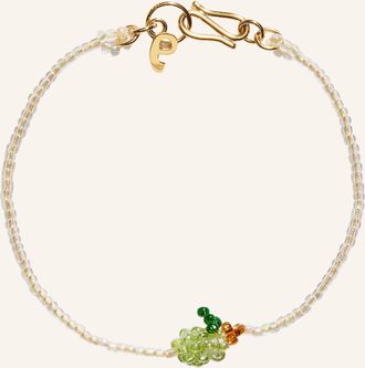 Pura Utz Pura Utz Armb&auml;nder Mini Pear Bracelet 19cm By Glambou gold