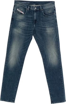 Diesel jean 2019 D-Strukt &agrave; logo - Bleu