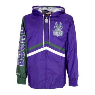 Mitchell & Ness NBA Undeniable Windbreaker Lila - - Sport - Herren - Lila - XL