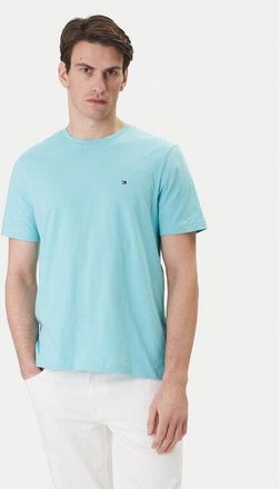 Tommy Hilfiger T-Shirt Ess Seasonal MW0MW39995 T&uuml;rkisfarben Regular Fit