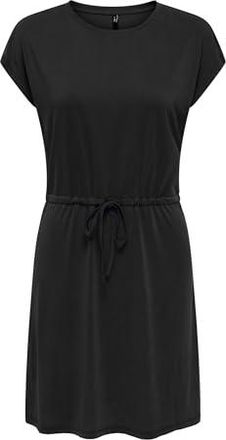 Only Short Dress Onlhannah S/S Robe Courte JRS, Noir, S Femmes