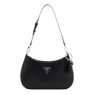 Guess Femme, Sacs, Noir, Taille: ONE Size Noelle Saffiano Shoulder Bag