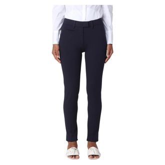Dondup Stilvolle Lederhose - - Trousers - Damen - Blau - W27