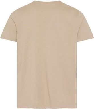 BOSS T-Shirt Rundhals, Jersey, kleines Logo, regular fit