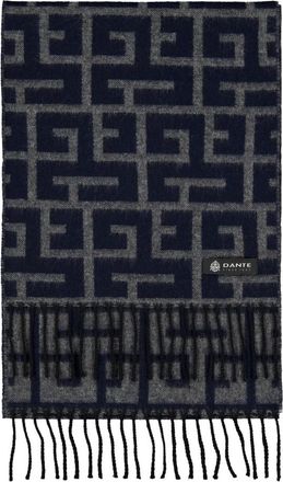 Dante Schal aus Kaschmir und Wolle mit grafischem Muster in