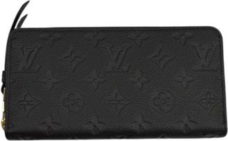 Louis Vuitton Portefeuille long (bi-pli) Pre-owned - Femme - Pre-owned - Noir - Taille: ONE Size