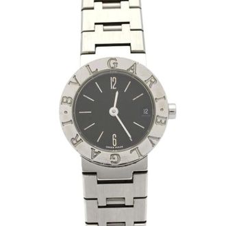 Bulgari Montre vintage doccasion - Femme - Pre-owned - Noir - Taille: ONE Size