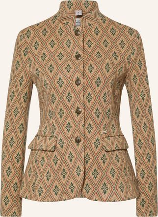 Luis Trenker Jacquard-Janker Luranda beige
