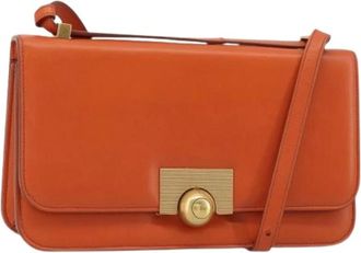 Bottega Veneta Pre-owned Sac bandouli&egrave;re vintage - Femme - Pre-owned - Orange - Taille: ONE Size
