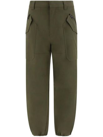 Loewe pantalon à poches cargo - Vert