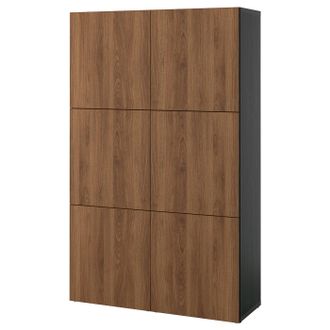 IKEA BEST&Aring; Aufbewahrung mit T&uuml;ren