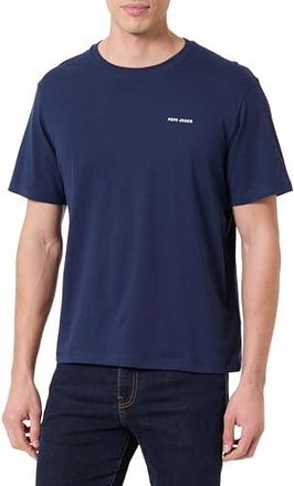 Pepe Jeans London M Basic Logo T-Shirt Homme Bleu Marine M, Bleu (Bleu Marine), M
