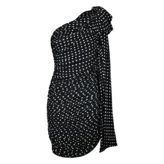 Patou Asymmetrisches Mini-Kleid mit Polka-Dots - - Dresses - Damen - Schwarzk - M