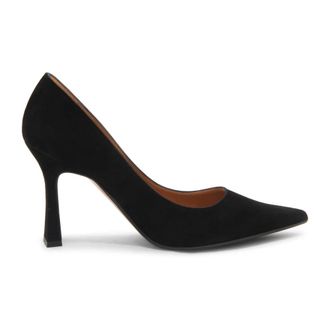 Roberto Festa Milano Schwarze Wildleder High Heels - - Shoes - Damen - Schwarzk - 39 1/2 EU