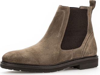 Gabor Herren Boots, M&auml;nner Stiefeletten,zertifiziertes Leder,Wechselfu&szlig;bett,uebergangsstiefel,Schlupfstiefel,flach,Dune,46.5 EU / 11.5 UK