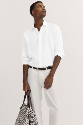 Bugatti Herren Hemd aus Leinen