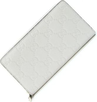 Gucci unisex, Pre-owned, Gris, Taille: ONE Size Portefeuille Vintage Pre-owned