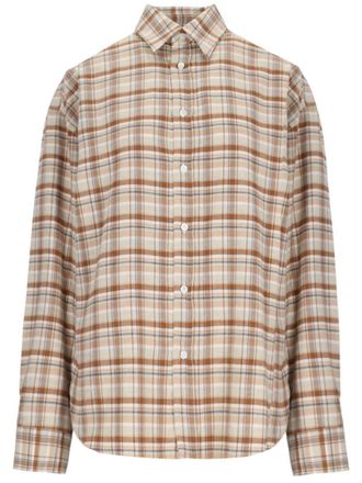 Finamore chemise Oriana - Marron