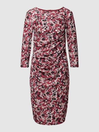 Montego Knielanges Kleid mit Allover-Print
