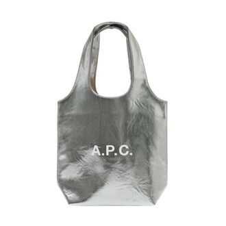 A.P.C. A.p.c., Femme, Sacs, Gris, Taille: ONE Size Ninon Small Shopper Bag