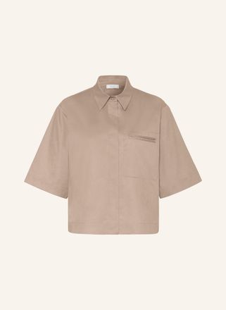 PESERICO Peserico Hemdbluse Mit Schmucksteinen beige