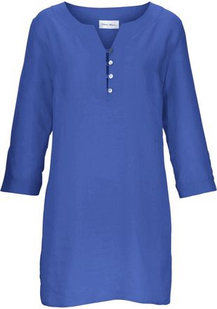 Peter Hahn Tunika aus 100% Leinen Peter Hahn blau