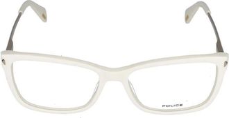Police unisex, Accessoires, Blanc, Taille: 53 MM Vpla87 Eyeglasses