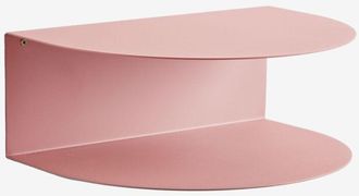 Sklum Schwebender Nachttisch aus Stahl Taifa Rosa Magnolie