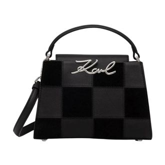 Karl Lagerfeld Femme, Sacs, Noir, Taille: ONE Size K Signature Crossbody