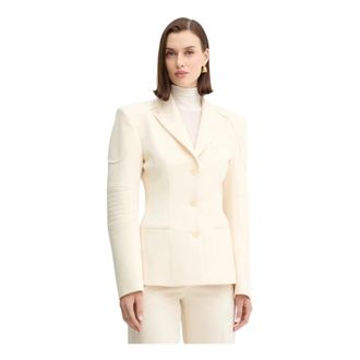 Patrizia Pepe Damen, Jacken, Beige, MGr&ouml;&szlig;e