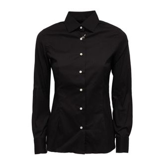 Barba Baumwollhemd made in Italy - - Blouses & Shirts - Damen - Schwarzk - S