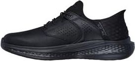 Skechers USA Mens Baskets Slade-Macklin, Noir/Noir, 41.5 EU