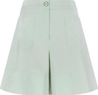 Genny Femme, Shorts, Vert, Taille: 36 FR Mini-jupe trap&egrave;ze