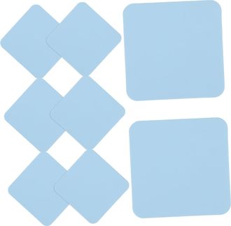 Valiclud 8 Stück Hitzebeständige Silikon topfuntersetzer rutschfeste Faltbare Küchenschutzmatten für Haushalt Hitze Kratzfeste Tischsets Platzsparend und Viels