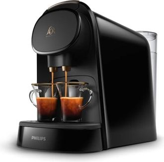 Philips Machine à Café à Capsules LOR Barista - Double Shot, Détection Capsules, 19 Bars, Capsules LOR & Nespresso, Plateau Récolte-Gouttes Ajustable, Volumes