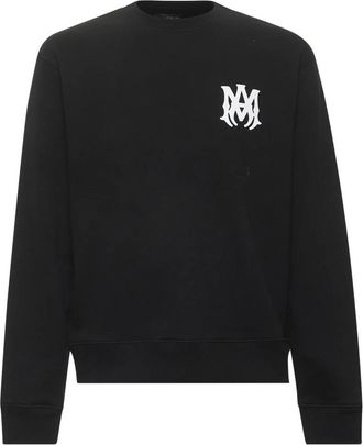 Amiri Homme, Sweatshirts et sweats &agrave; capuche, Noir, Taille: 3XL Pull Noir avec Logo Monogramme