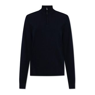 Sease Wollpullover mit Stehkragen - - Knitwear - Herren - Blau - XL