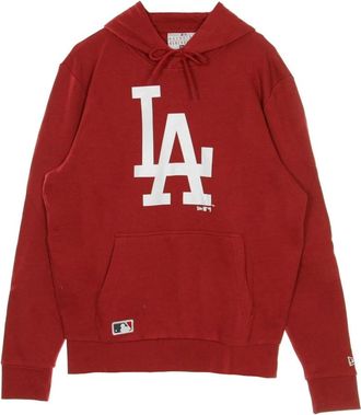 New Era Saisonales Teamlogo-Hoodie Cardinal/Wei&szlig; - - Sweatshirts & Hoodies - Herren - Rot - S