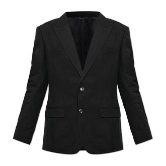 Dolce & Gabbana Blazer mit offenem Revers - - Jackets - Herren - Schwarzk - M
