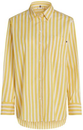 Tommy Hilfiger Damen Hemdbluse POPLIN EASY FIT SHIRT Oversized Fit