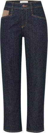 Toni Liv Wide 7/8 - - Jeans - Damen - Blau - M