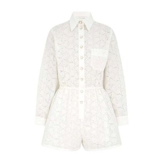 Zimmermann Damen, Jumpsuits & Playsuits, Wei&szlig;, SGr&ouml;&szlig;e