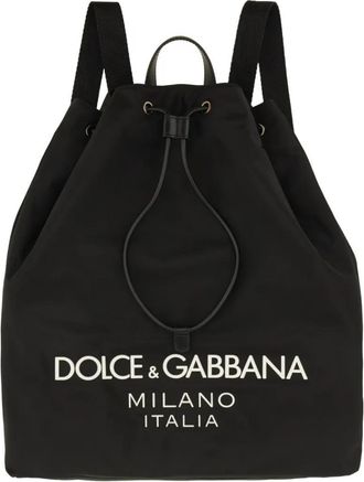 Dolce & Gabbana Rucksäcke - Nylon Backpack - Gr. unisize - in Schwarz - für Damen