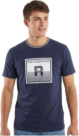 Redskins Homme, Tops, Bleu, Taille: L Tshirt MC coton stretch