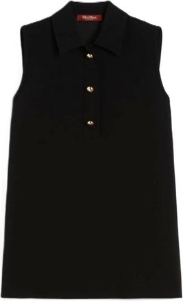 Max Mara Femme, Tops, Noir, Taille: 36 FR Golf Blouse