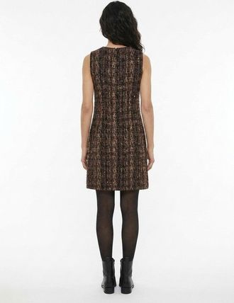 Dolce & Gabbana Womens Beige Acetate Casual Dress